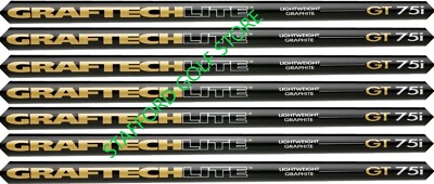 Graftech Lite Graphite Iron Shafts .370" Tip Combo Regular/Stiff Flex ...