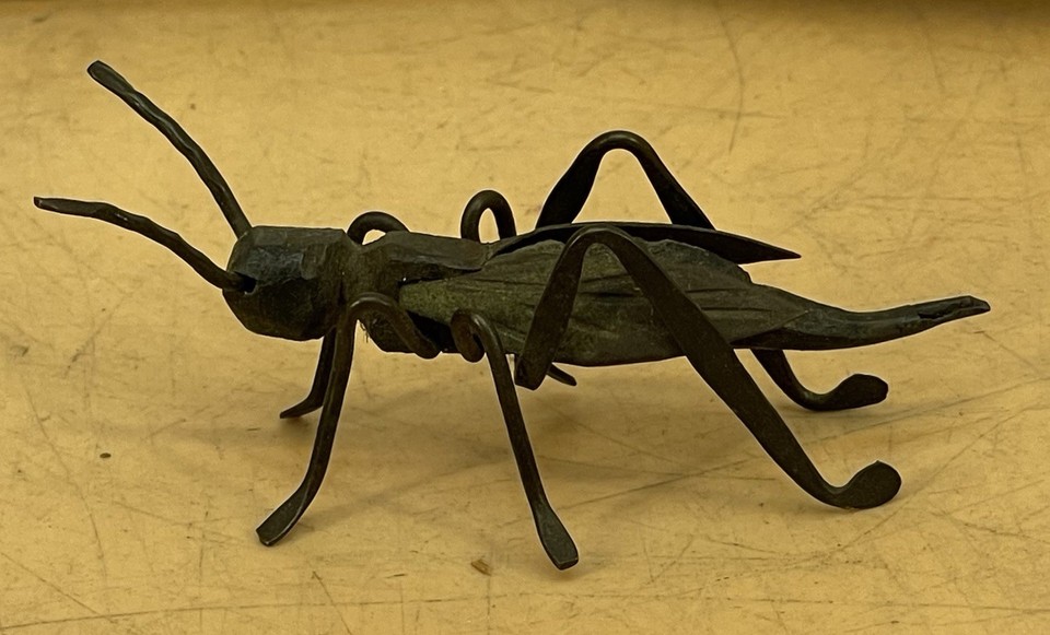 Fine Japanese Meiji Bronze Insect Okimono | eBay