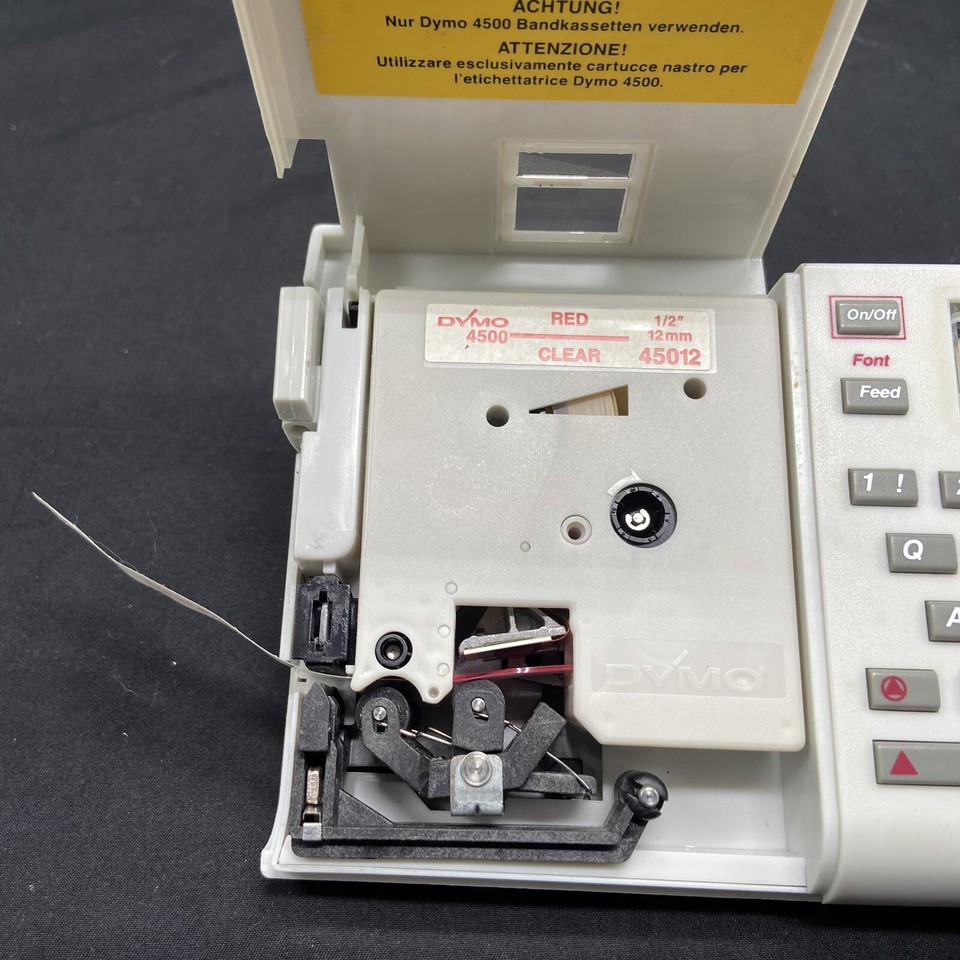Dymo 4500 Electronic Labelmaker - Used, Tested, Works, Labelmaker Only ...
