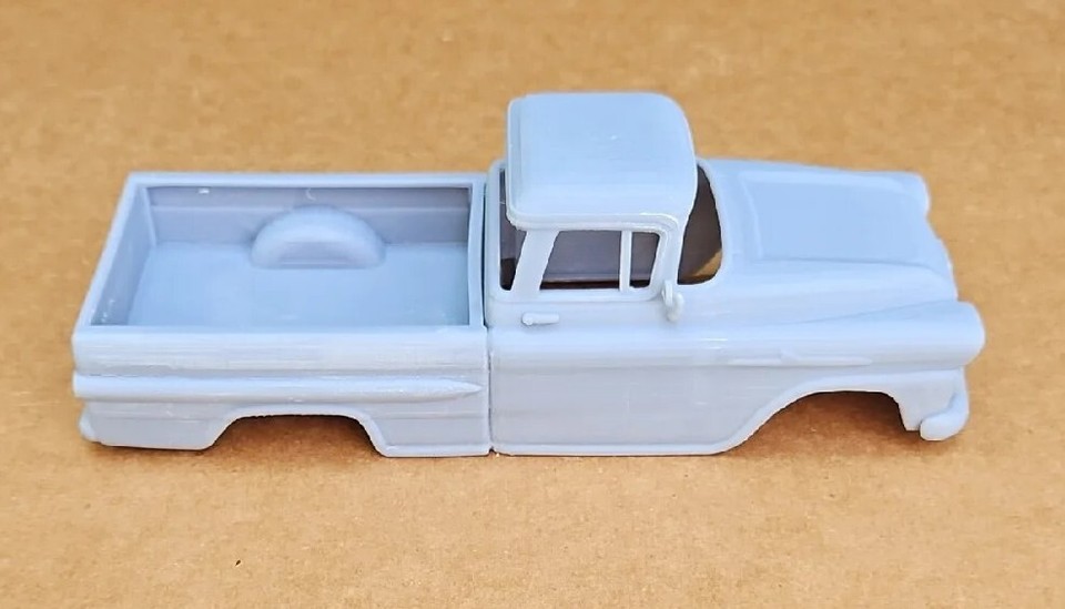 ABS-LIKE RESIN 3D PRINTED 1/25 1958 CHEVROLET APACHE PICKUP BODY | eBay