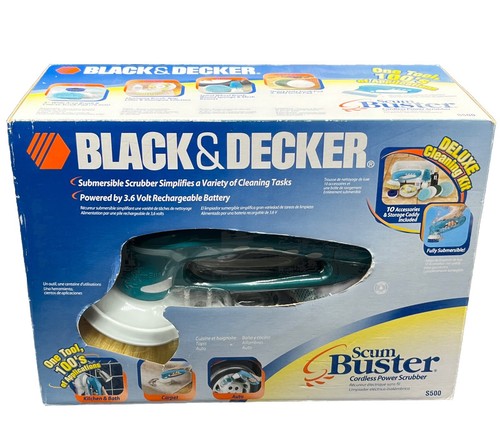 Black & Decker ScumBuster Cordless Power Scrubber NEW 28877358123 | eBay