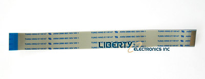 13 PIN RIBBON FLAT FLEX CABLE 1270mm Lenght by 1.00 mm Pitch INVERTED ...