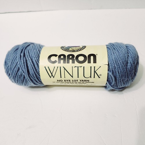 Caron Wintuk Yarn Colonial Blue 3.5 oz 4 Ply 100% Acrylic Worsted #3159 ...