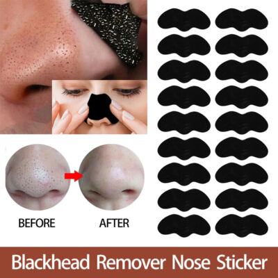1-100pcs Nose Pore Strips Blackhead Removal Unclog Pores Smooth Deep ...