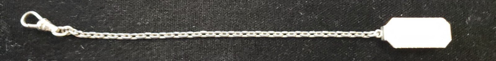 Vintage Le Stage Mfg. Co. Pocket Watch Chain, Tie-Bar… - Gem