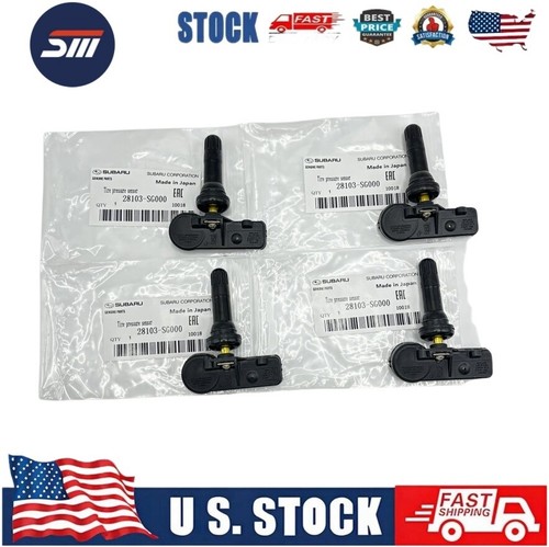 4X Genuine OEM TPMS Tire Pressure Sensors 28103SA001 28103AJ00A For ...