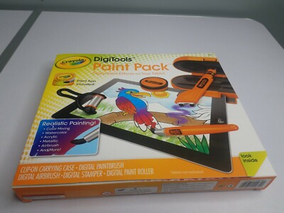 NEW Crayola DigiTools Paint Pack Digital Paint Effects- clip on case ...