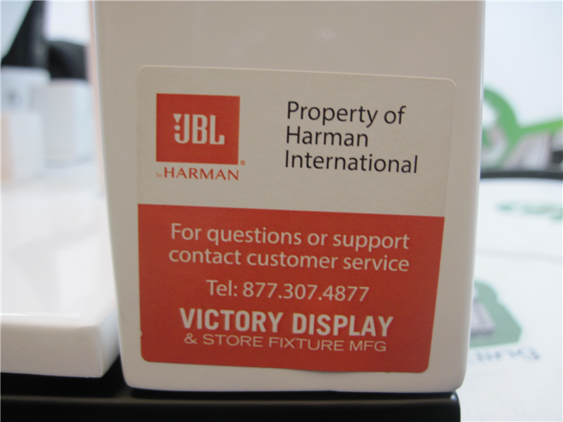 JBL Retail Display Stand Store Fixture Promo Branded Shelf Unit Tested ...