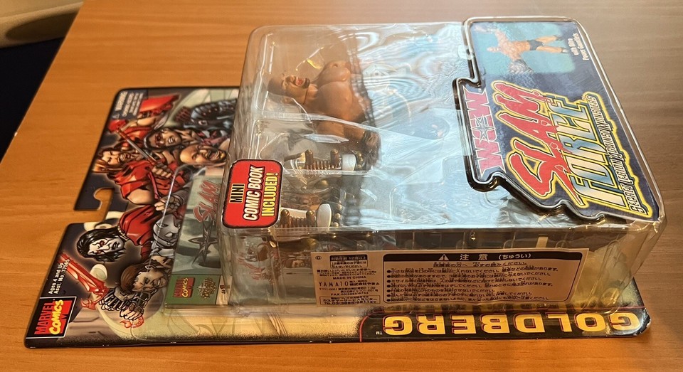 2000 Marvel Comics ToyBiz WCW Slam Force Bill Goldberg Figure Japan ...