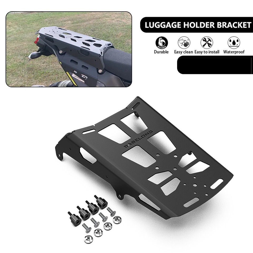 For Yamaha Tenere 700 Rear Luggage Rack Carrier Tail Mount Storage Box ...