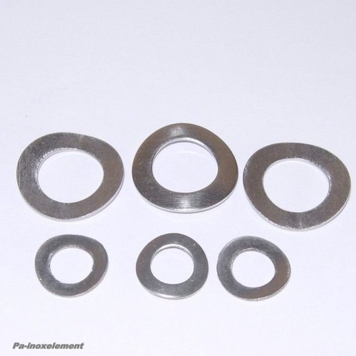 Federscheiben Form A gewölbt DIN 137 Edelstahl V2A M2 bis M10 ...