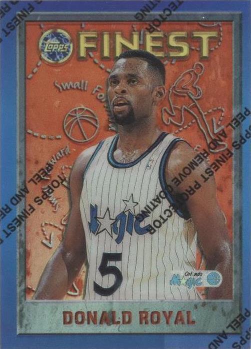 1995-96 Topps Finest - Donald Royal #170 Refractor for sale online | eBay