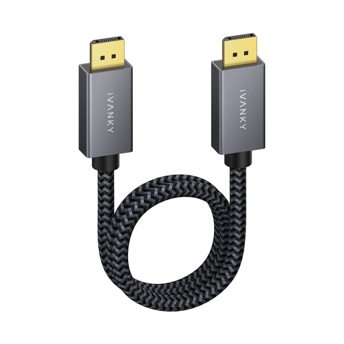DisplayPort Cable 1.6ft/0.5M Short DP Cable 4K@60Hz 2K@144Hz 2K@165Hz ...