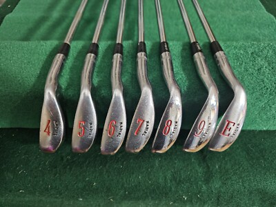 Ben Hogan Radial 4-E (PW) Irons / Mixed Set / Apex Steel Shafts / Right ...