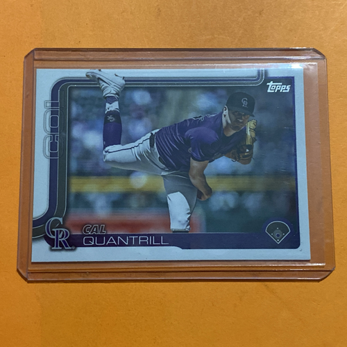 2025 Topps #301 Cal Quantrill Colorado Rockies Baseball Card | eBay
