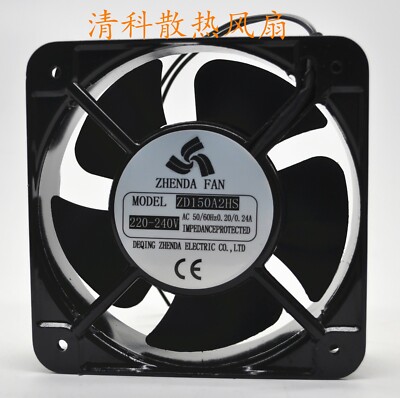 1PC ZHENDA FAN ZD150A2HS 220-240V 0.20/0.24A 15CM cooling fan # | eBay