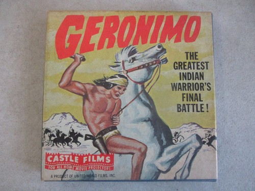 VINTAGE CASTLE FILMS NO. 5001 GERONIMO 8MM COMPLETE EDITION IN BOX | eBay