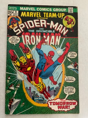 Marvel Team-Up #9 Mid Grade Comic Book: Key Issue (1972 1st Series ...