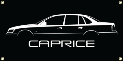 Big Banner Chevy Caprice Silhouette sign poster racing 4'x2' | eBay