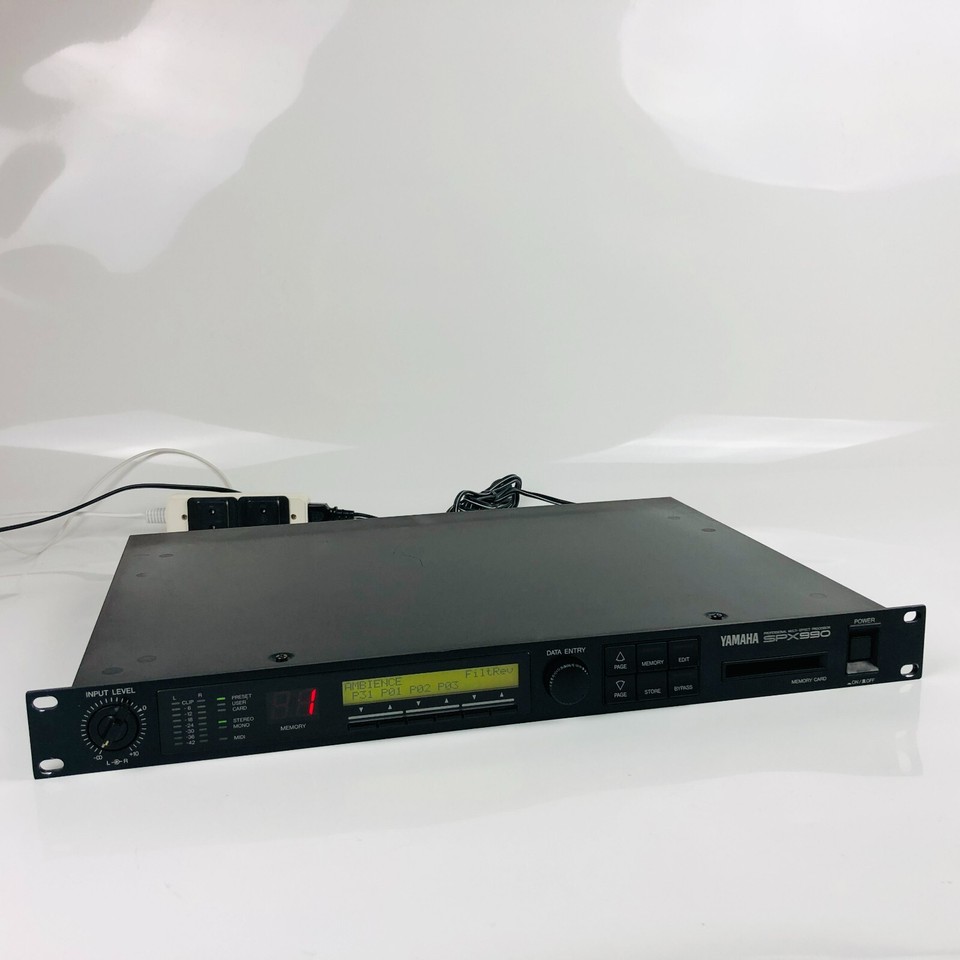 Yamaha SPX990 Professional Digital Multi-Effects Processor Rack Mount ...