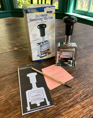 Stamps & Daters - Numbering Machine 6 Wheels