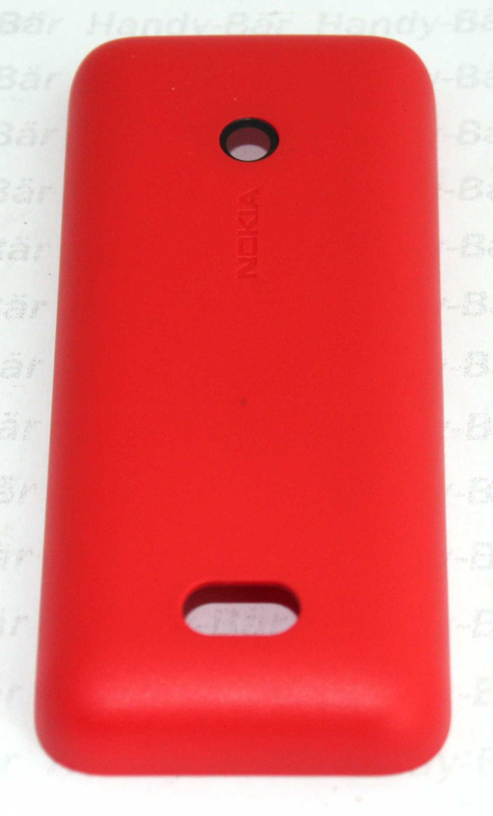 Nokia 208 Akkudeckel Cover Back-Cover Gehäuse Akkufachdeckel rot ...