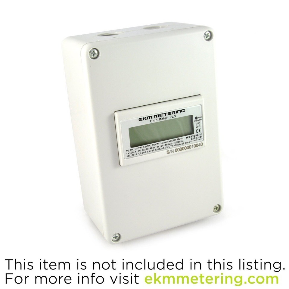 Electric kWh Meter - All Volts - Single or 3-Phase - Submeter Rental ...