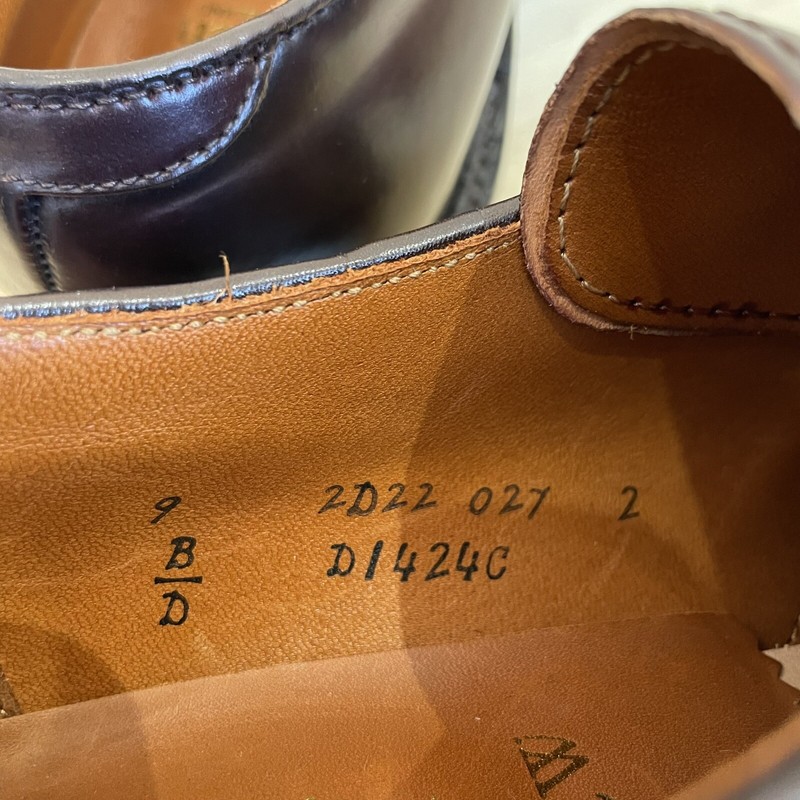 Alden D1424C Color 8 Shell Cordovan Monk Strap | Alden Model Project