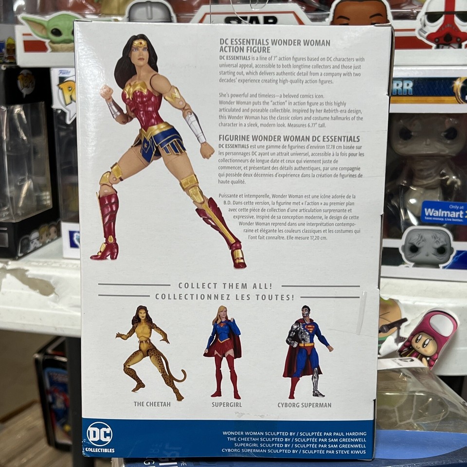 2018 DC Collectibles Direct Toys Essentials Wonder Woman 7” Figure ...