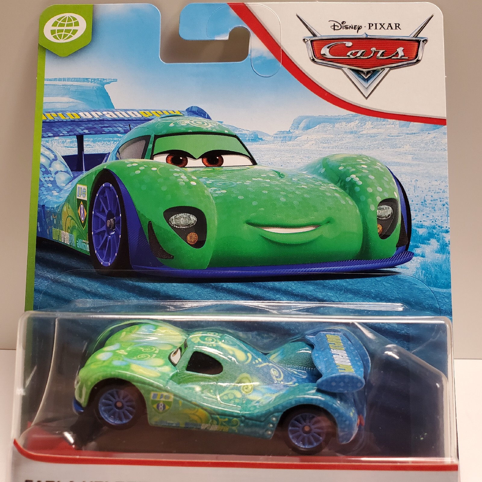 2014 Disner Cars Carla Veloso Ice Racers Special Icy Edition Mattel 1: ...