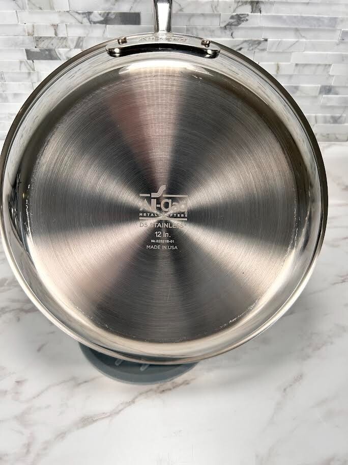 All-Clad D5 polished 5-Ply Nonstick 12 inch Fry Pan (DENT) | eBay