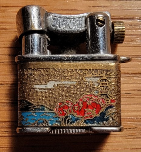Beautiful Rare Vintage Miniature ZENITH Lighter - Made in OCCUPIED ...