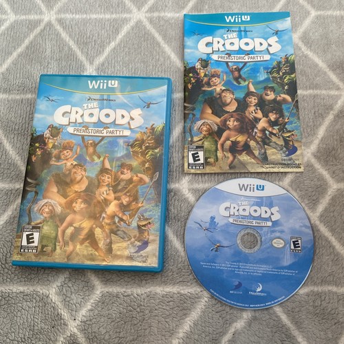 The Croods Prehistoric Party - Nintendo Wii U - MINT DISC | eBay UK