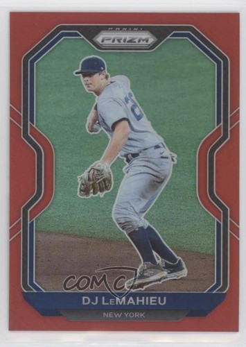2021 Panini Prizm Red Prizm DJ LeMahieu #22 | eBay