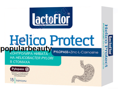 Lаctoflor helico protect *15 capsules-reduce the number of Helicobacter ...