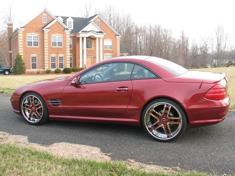 Adjustable Lowering Links for 2002 - 2012 Mercedes Benz R230 SL-Class ...