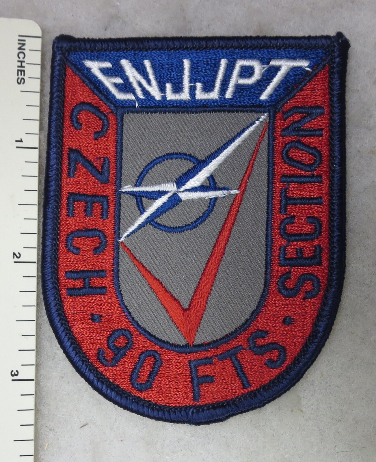 EURO NATO AIR FORCE ENJJPT PATCH 90th FTS CZECH SECTION Vintage ...