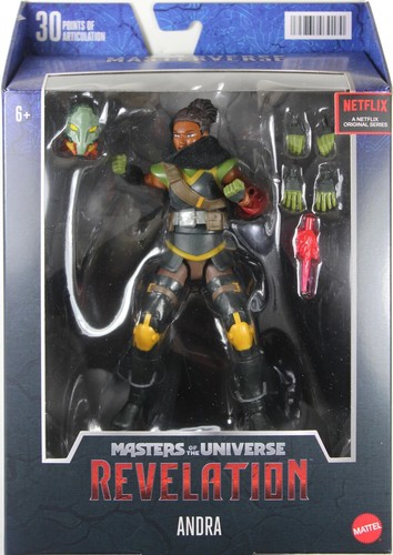 Masters of the Universe Revelation ~ 7" ANDRA ACTION FIGURE ~ MOTU ...