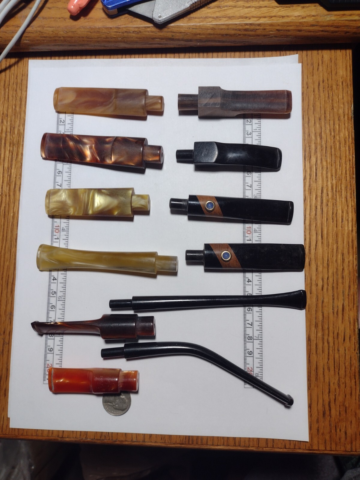 Choose pipe stem mouthpiece bit from description, price per LUCITE stem ...