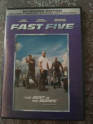 DVD: Fast Five (2011, extended version) USED VG 25192076480| eBay