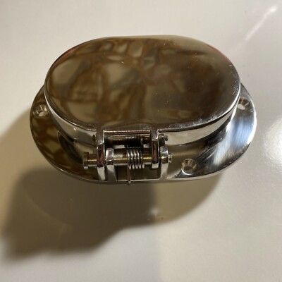 NOS HINGED LID WITH SPRING ANCHOR DECK PIPE HAWSE ROPE CHAIN SEA DOG 5 ...