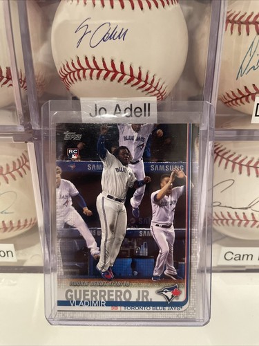 Vladimir Guerrero Jr Rookie Debut 2019 Topps Update Vlad Jr Rookie Card ...