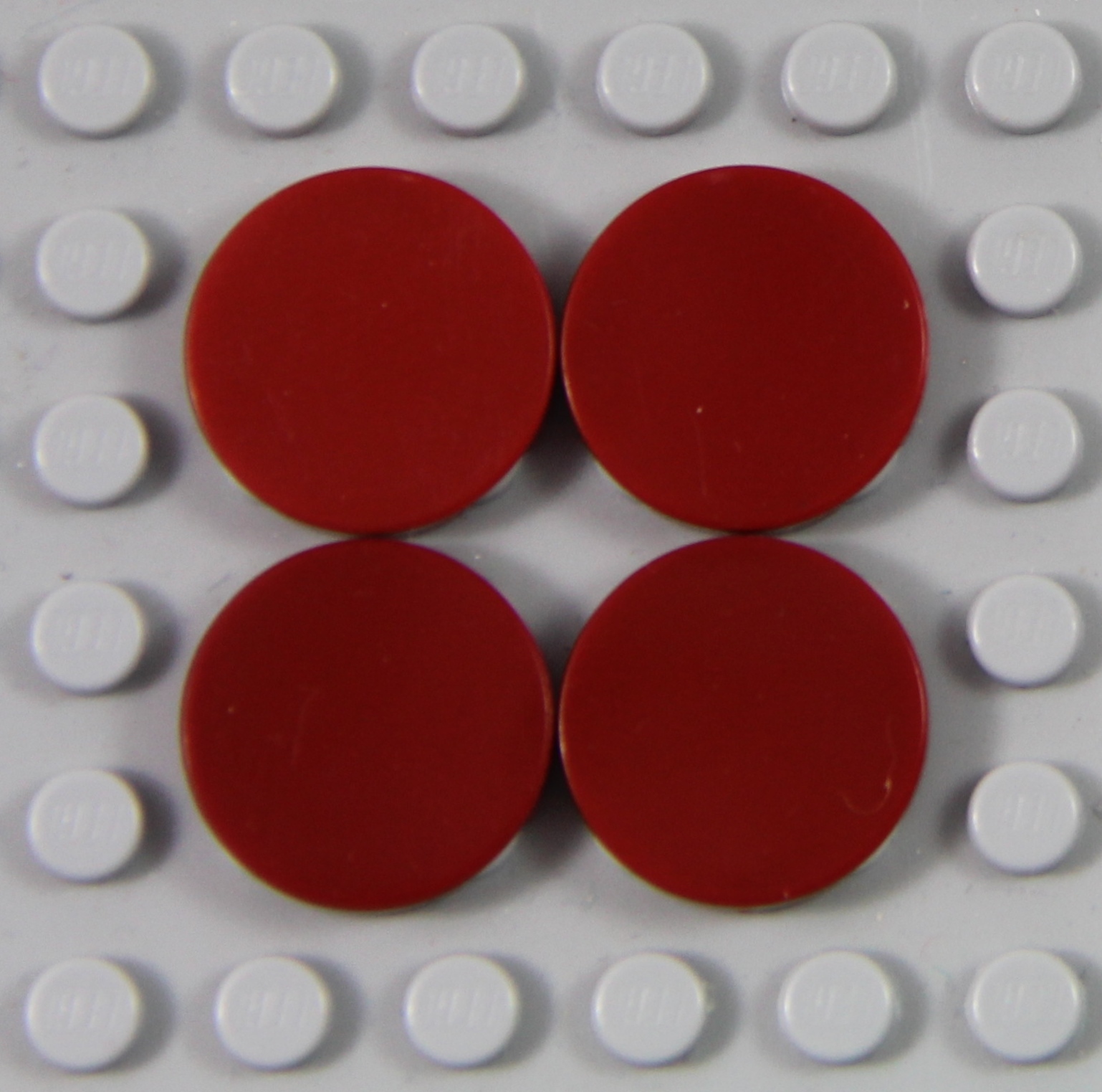LEGO - 2x2 Round Tiles - PICK YOUR COLORS - Smooth Finishing Plate Flat ...