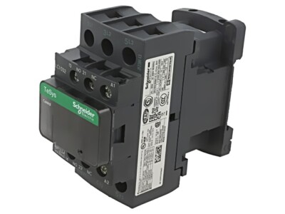 LC1D32G7 Contactor: 3 Pole NO x3 Auxiliary Contactors: NO+NC 120VAC 32A ...