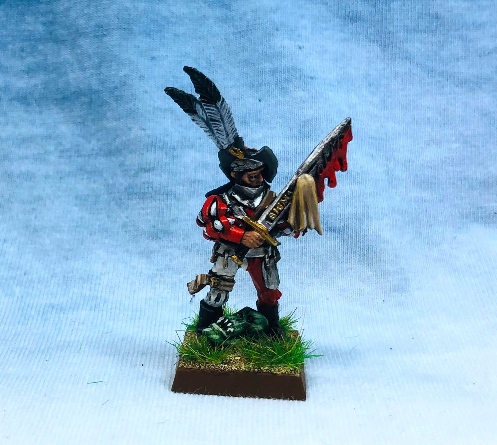 Warhammer Fantasy painted The Empire Captain with Gory Sword TE005 | eBay