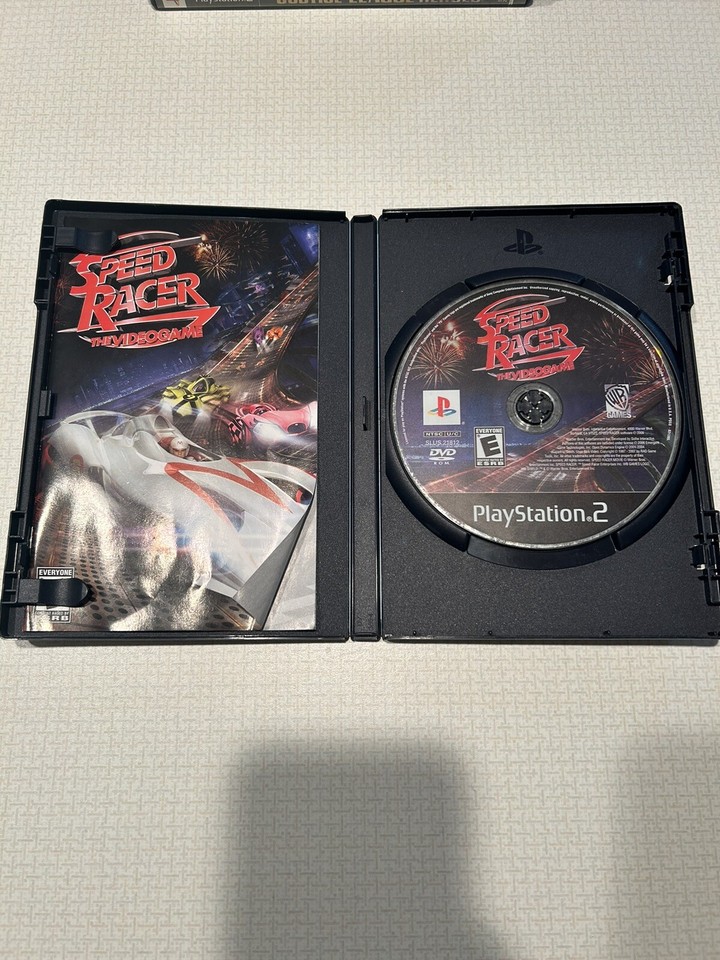 Speed Racer: The Videogame (Sony PlayStation 2, 2008) CIB Complete W ...