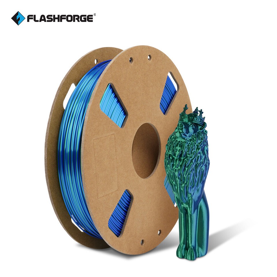 Flashforge Silk PLA Filament 1.75mm Color Changeable 3D Printer ...