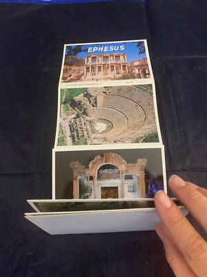 EPHESUS POSTARCARD BOOKLET LOT 12 UNUSED POSTCARDS VINTAGE 1980'S 90'S ...