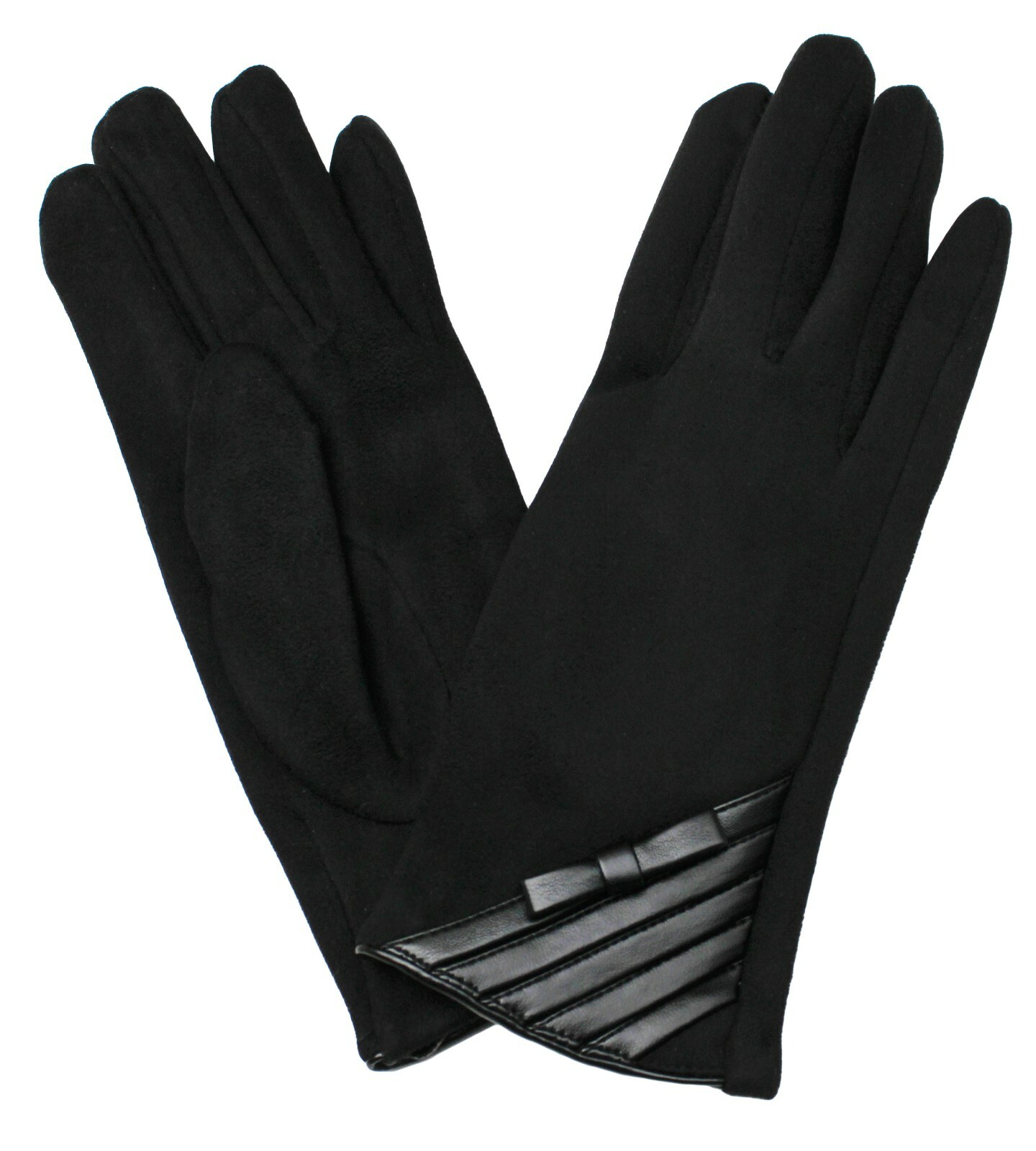 Womens Touch Screen Smartphone Cellphone Texting Gloves Suede, Faux ...