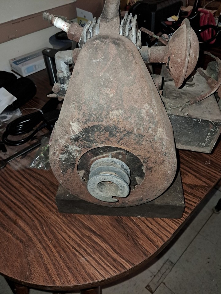 Vintage Lauson Engine With Air Castle Generator | eBay